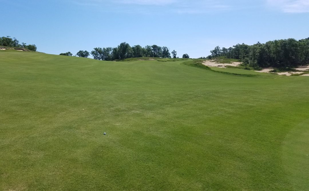Sand Valley Resort Mammoth Dunes Golf Course Hole 14 Green View Fairway ...